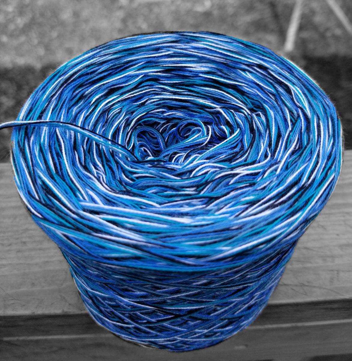 Mandolin Rain Variegated Yarn